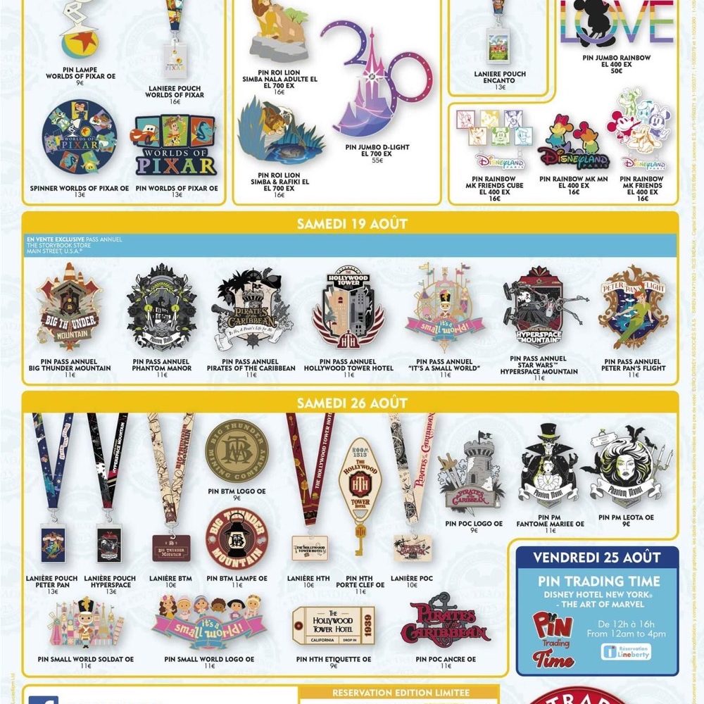 Disneyland Paris Pins Archives - Disney Pins Blog