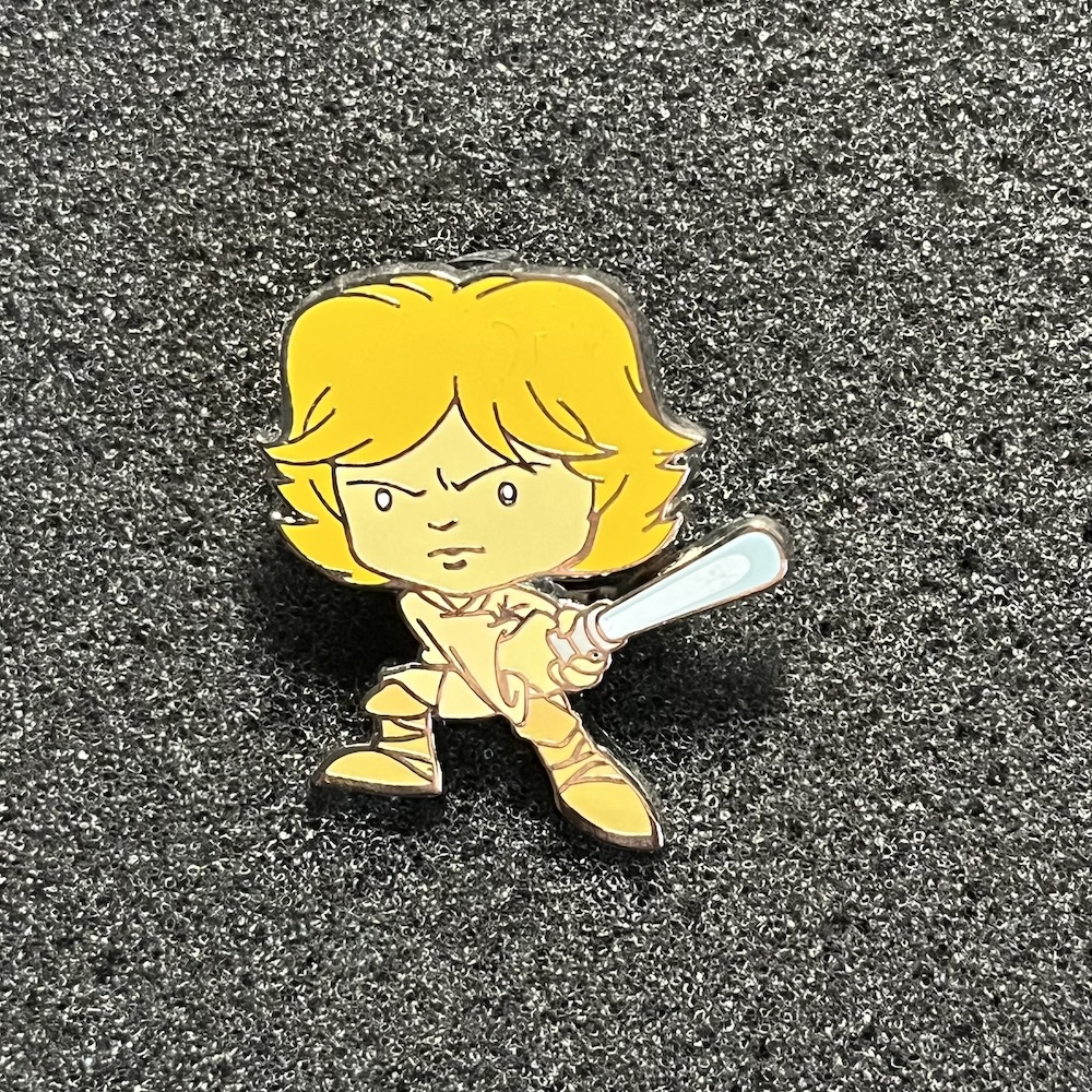 Luke Skywalker Cutie Pin - Disney Pins Blog