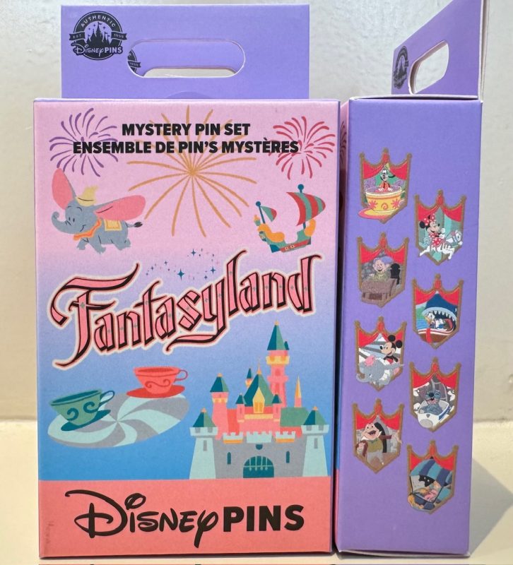 Fantasyland Mystery Pin Set at Disneyland - Disney Pins Blog
