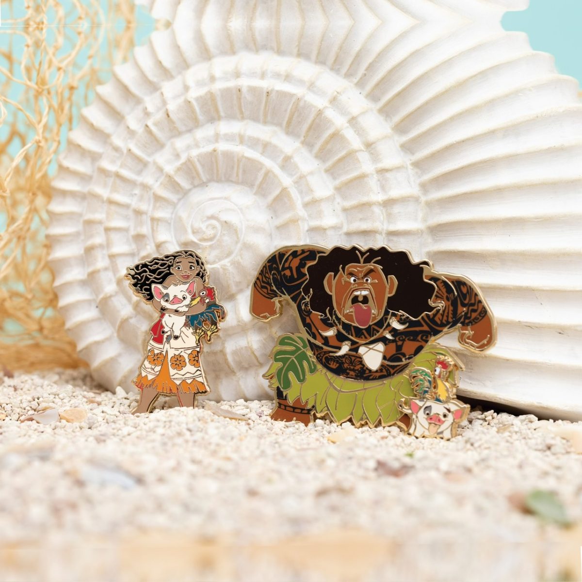 Moana Series Disney Pins at Pink a la Mode - Disney Pins Blog