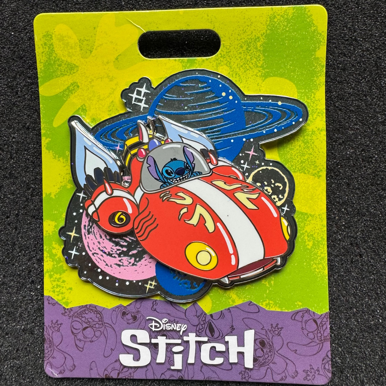 Stitch Space Ship Pin - Disney Pins Blog