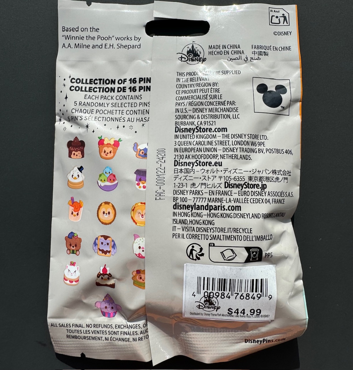 Disney Munchlings Series 4 Mystery Pin Set - Disney Pins Blog
