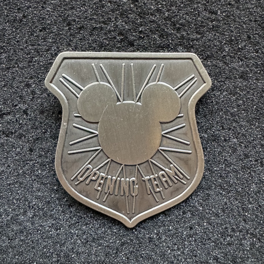 Disneyland Resort Pewter Opening Team Pin - Disney Pins Blog