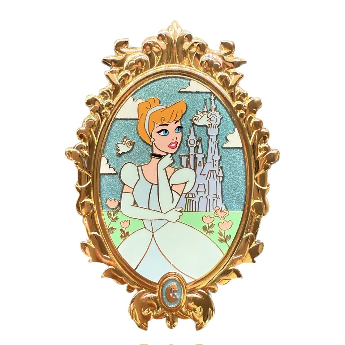 Cinderella Castle Gold Frame Disney Pin at DPB Store - Disney Pins Blog