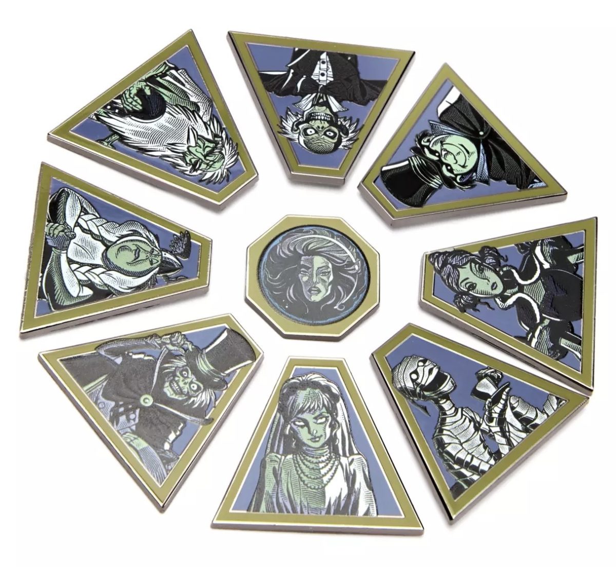The Haunted Mansion 2025 Mystery Pin Set at Disney Store - Disney Pins Blog