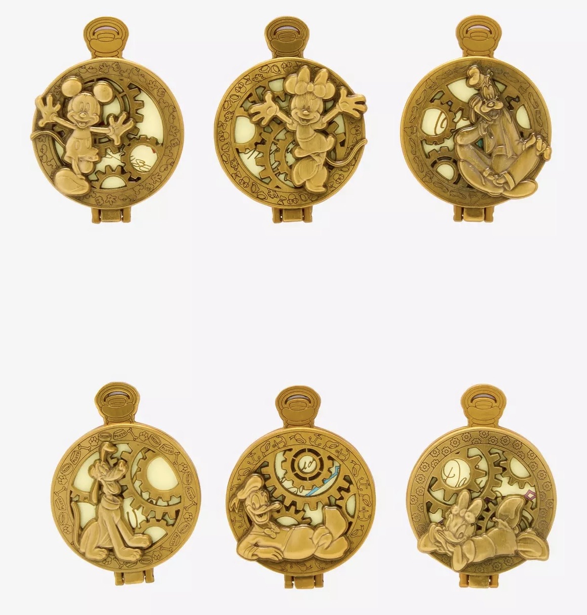 Mickey & Friends Pocket Watch Blind Box Pin Set at BoxLunch - Disney ...