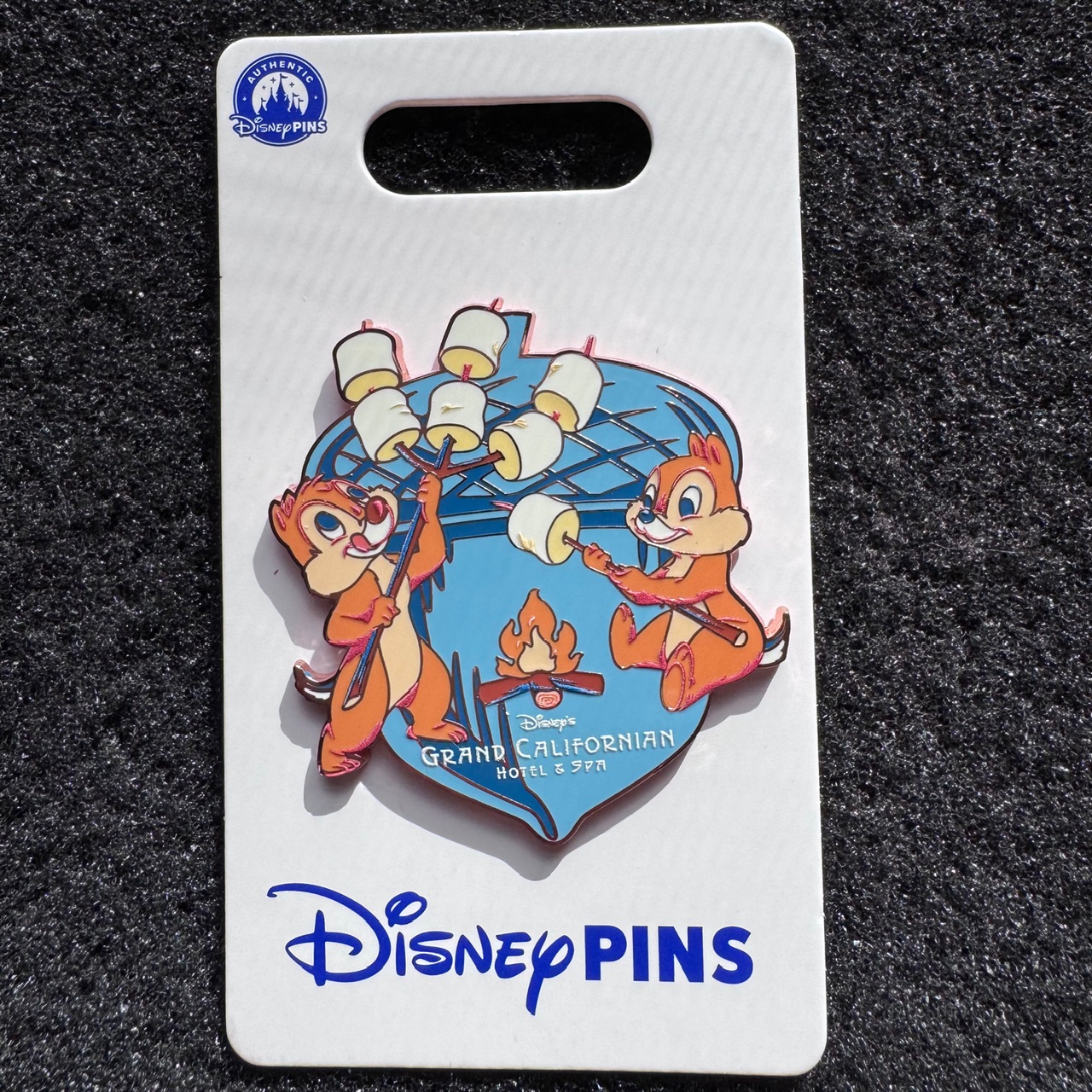 Chip n Dale S'mores Grand Californian Resort Pin - Disney Pins Blog