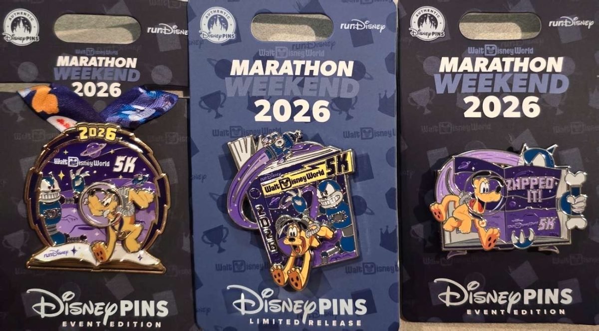 Walt Disney World Marathon Weekend 2026 runDisney Pins - Disney Pins Blog