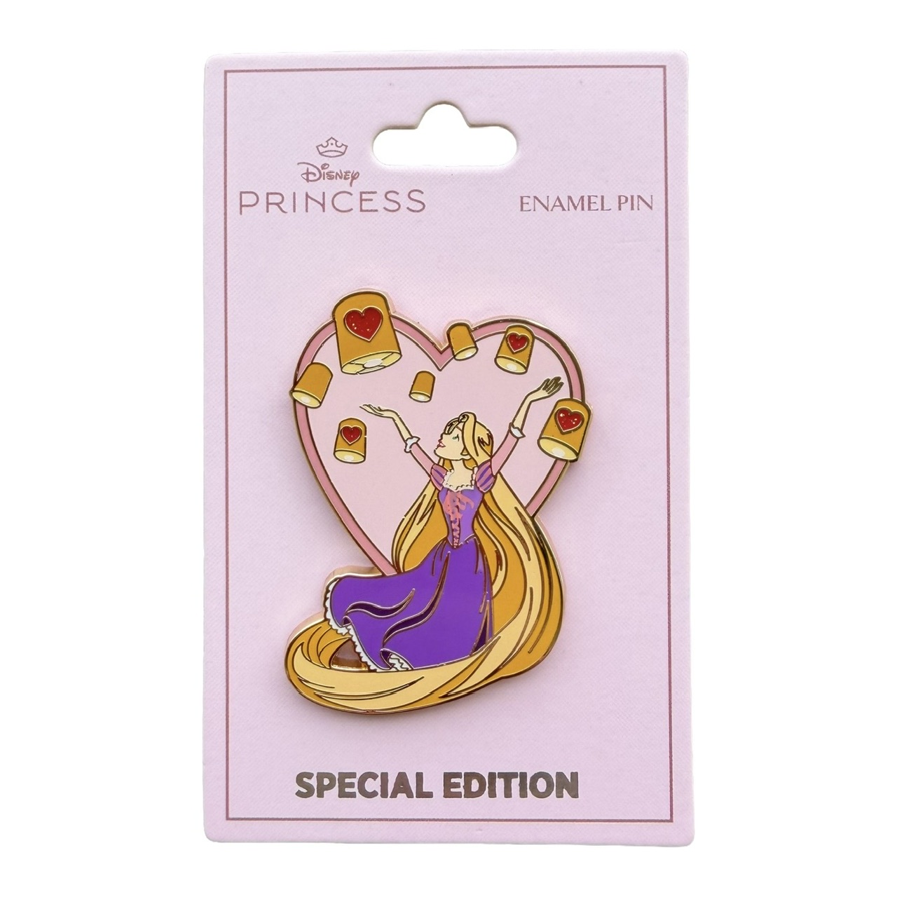 Tangled Rapunzel Valentine’s Day Disney Pin at DPB Store - Disney Pins Blog