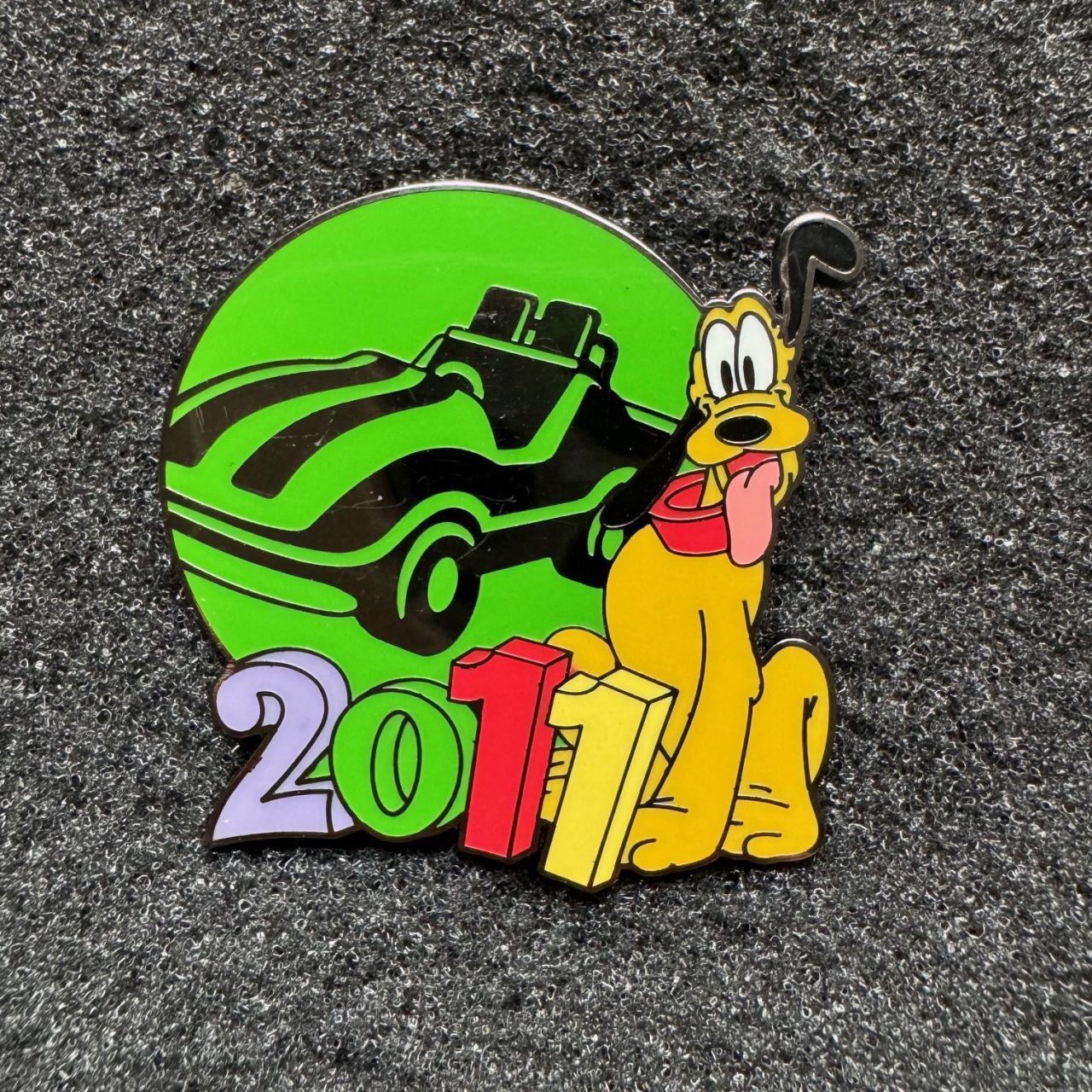 Pluto Autopia Characters with Attractions Mystery Pin - Disney Pins Blog